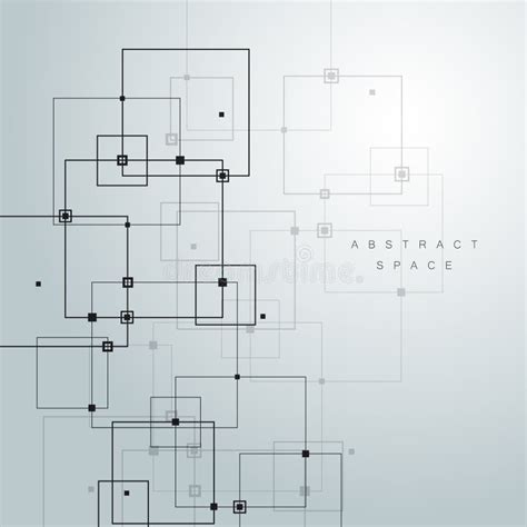 Vector Connections With Dots And Lines On Blue Background Stock Vector Illustration Of Cover