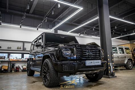 지바겐 블랙 전면 그릴 전동 사이드스텝led 컬러 안전벨트레드 제이엘커스텀의 갤러리