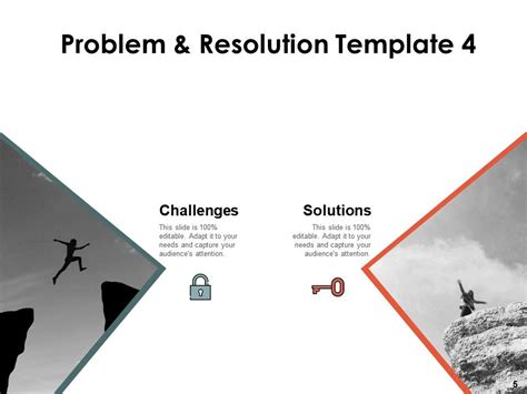 Problem And Resolution Powerpoint Presentation Slides PowerPoint Slides Diagrams Themes For