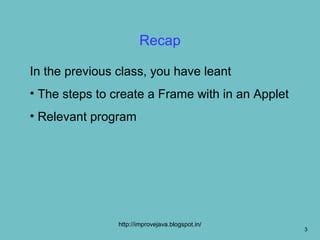 Creating A Windowed Program PPT
