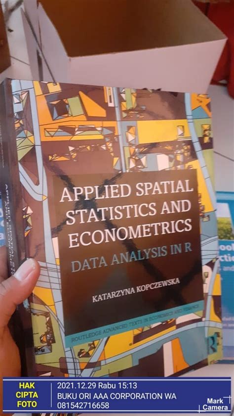 Jual Applied Spatial Statistics And Econometrics Data Analysis In R Kab Bantul Aaa