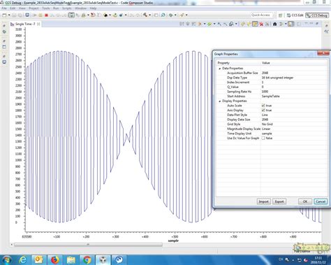 Ccstms320f28335 Abnormal Graph Waveform C2000 Microcontrollers Forum C2000™︎