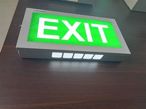 Single Sided Emergency Exit Sign At Piece In Ahmedabad ID