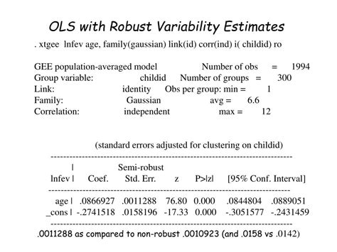 Ppt Chapter 5 Approaches To Repeated Measures Chapter 6 Marginal Gee Models Powerpoint