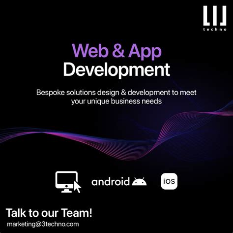 Webdevelopment Appdevelopment Digitaltransformation 3techno