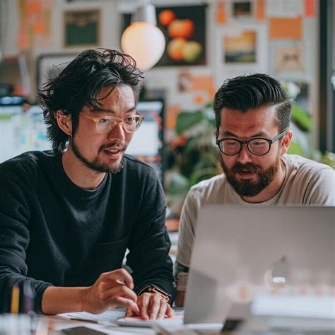 Ux Developer And Ui Designer Collaborative Image Premium Ai Generated
