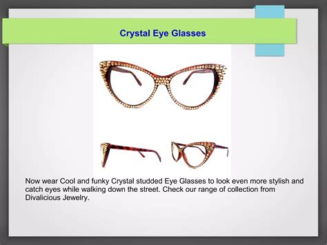 Fashion Eyewear Frames Ppt