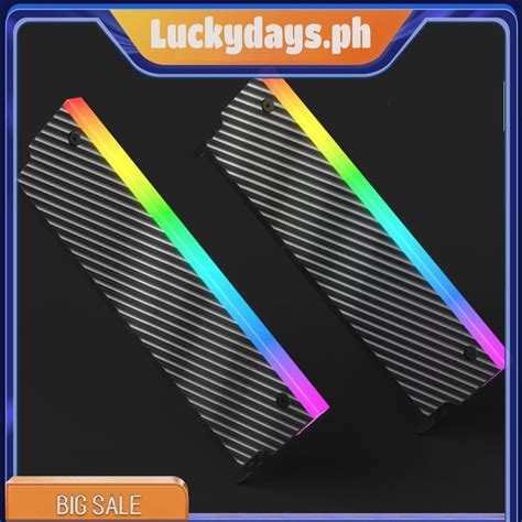 5v 3pin Argb Ram Heatsink Radiator Cooler Ddr Heatsink For Ddr2 Ddr3 Ddr4 Ddr5 Shopee Philippines