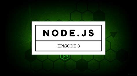 Nodejs Tutorial Episode 3 How To Require Modules In Node Youtube