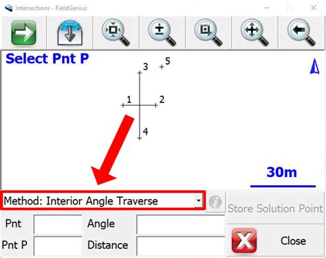 Interior Angle Traverse Survey Assistant