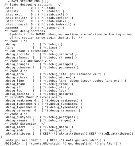 Gccobjdump Output Containing Lines From C Source Code Among The Lines