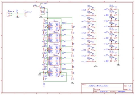 Audio Spectrum Analyzer Oshwlab