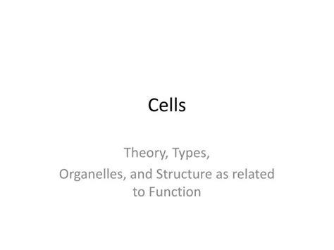 PPT Cells PowerPoint Presentation Free Download ID 1797973