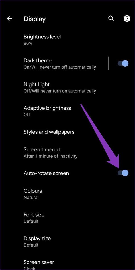 Top Ways To Fix Screen Rotation Not Working On Android