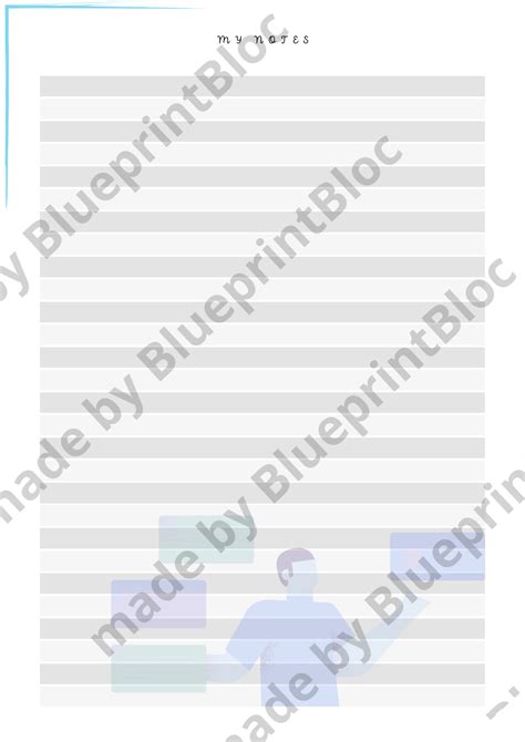 Aesthetic Notes Template Etsy