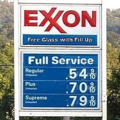Gas Prices 1970s Full Service Meant A Gas Attendant Pumped Your Gas