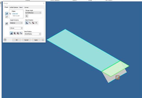 Solved Flange With Refrence Not Working Inventor 2021 Autodesk