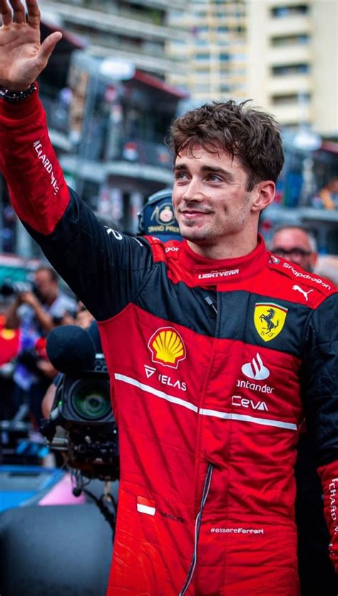 Charles Leclerc Picture Video Edit F1 Driver Formula 1 Man Ferrari Red