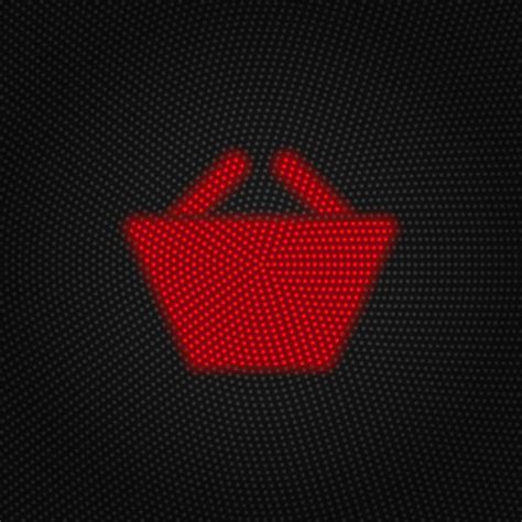 Basket Ecommerce Shop Neumorphic Style Vector Icon Simple Element Illustration From Ui