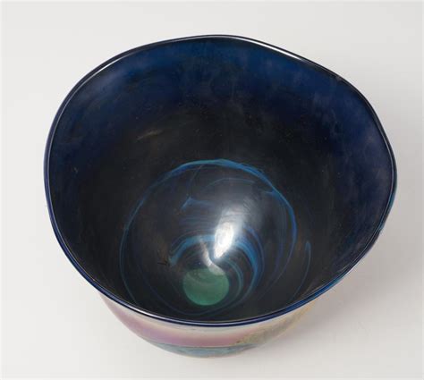Sold Price John Lewis Art Glass Moon Vase 1974 June 3 0119 1000 Am Edt