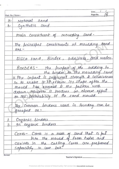 Foundry Shop Introduction Tools And Precautions Workshop Practical Go Practicals