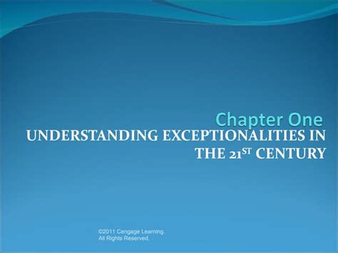 Human Exceptionality Chapter 1 Ppt