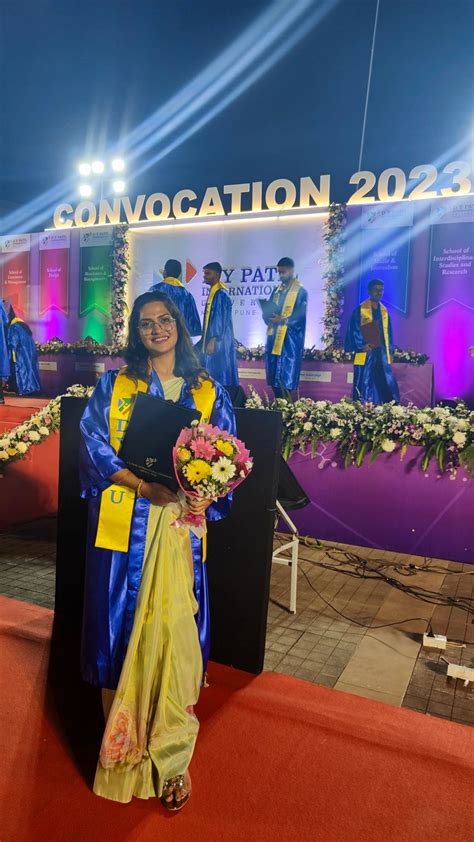 Prachiti Kulkarni On Linkedin Proudmoment Newbeginnings Dypatil Convocation