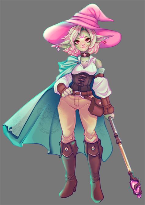 Goblin Mage Character Design Auction By Candicorn Art On Deviantart