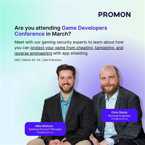Promon On Linkedin Gamesecurity Appshielding Appsec Mobilegames Gamedevelopersconference…