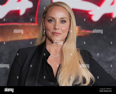 Los Angeles Usa 12th Feb 2025 Elizabeth Berkley Arrives At Netflix