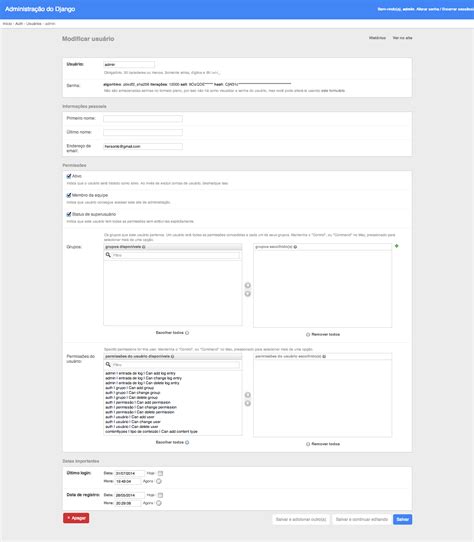 Github Hersonls Djamin A New Style For Django Admin