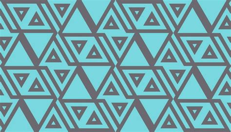Premium Vector Seamless Abstract Colorful Triangle Geometrical