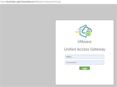 Update The Unified Access Gateway Appliance Using Powershell