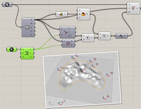 edit coordinates of surface control points in grasshopper grasshopper