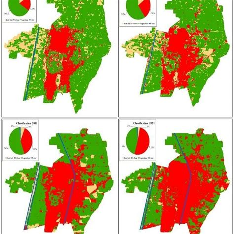 Supervised Classification Results During 1991 To 2021 Download