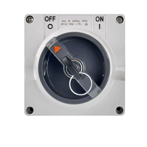 Edu Key Operated Isolator Carbatec