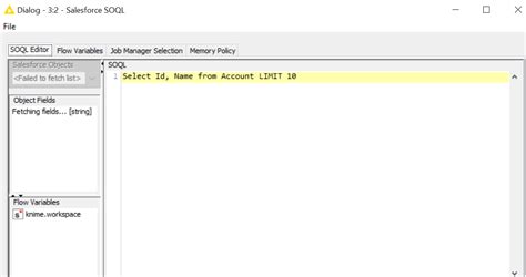 Salesforce SOQL Node KNIME Analytics Platform KNIME Community Forum