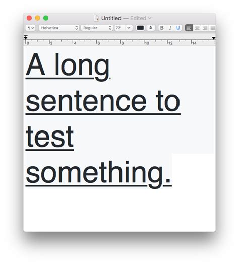 trailing space characters should be skipped when drawing multi line text with textbox underlined