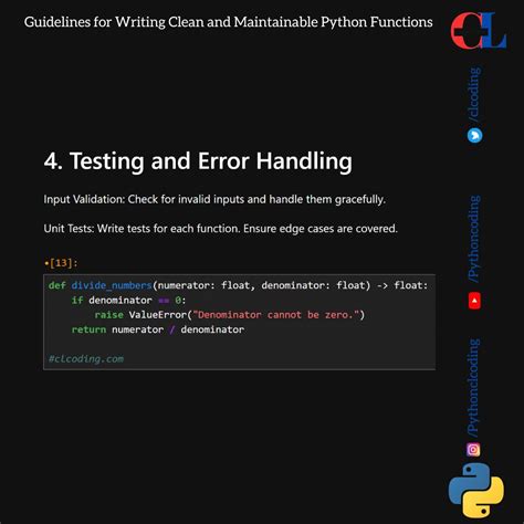 Python Coding Guidelines For Writing Clean And