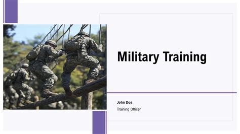 Military Training Ppt Powerpoint Acp