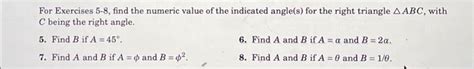 Solved For Exercises Find The Numeric Value Of The Chegg