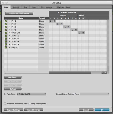 Interface Inputs Outputs Not Visible In Recording Software Focusrite
