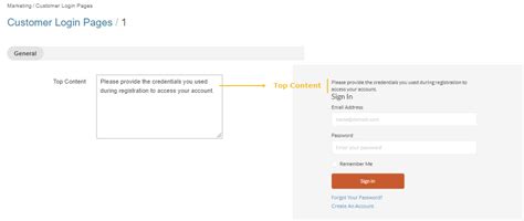 Manage Customer Login Pages In The Back Office Orocommerce Orocrm And Oroplatform Documentation