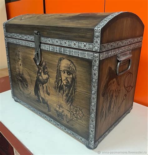 Сундук "Морской" большой на заказ в интернет-магазине Ярмарка Мастеров ...