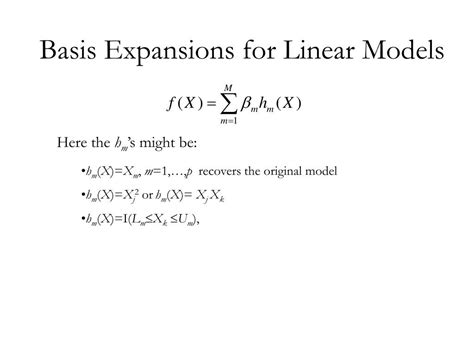 Ppt Basis Expansions And Regularization Powerpoint Presentation Free Download Id 207436