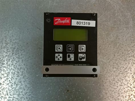 Danfoss Magflo Flowmeter Type Mag 6000 Hos Bv