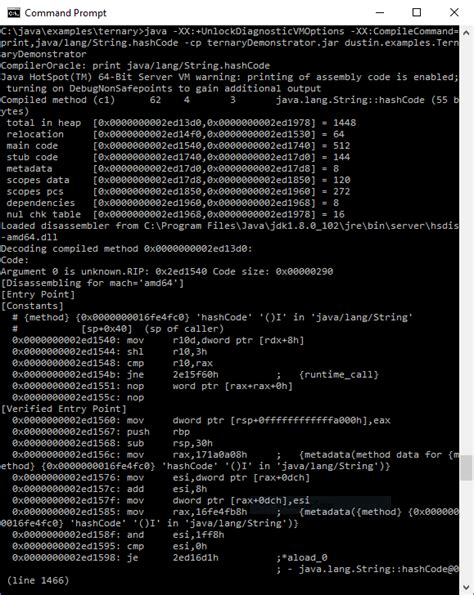 Running Xxcompilecommand On Windows Java Code Geeks