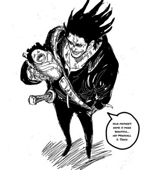 Marshall D Teach Fond d ecran dessin Dessins d anime One pièce manga