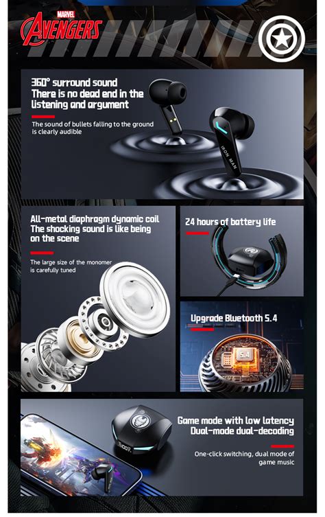 Lenovo Qs T41 Wireless Earphone Bluetooth Earphone Smart Touch Gaming